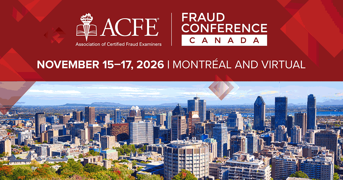 2026 ACFE Fraud Conference Canada